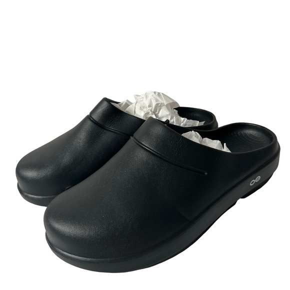 OOFOS | Shoes | Oofos Black Oocloog Recovery Clog Comfort Shoes Slipon ...